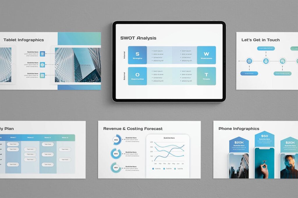 Project Management PowerPoint Presentation – MasterBundles