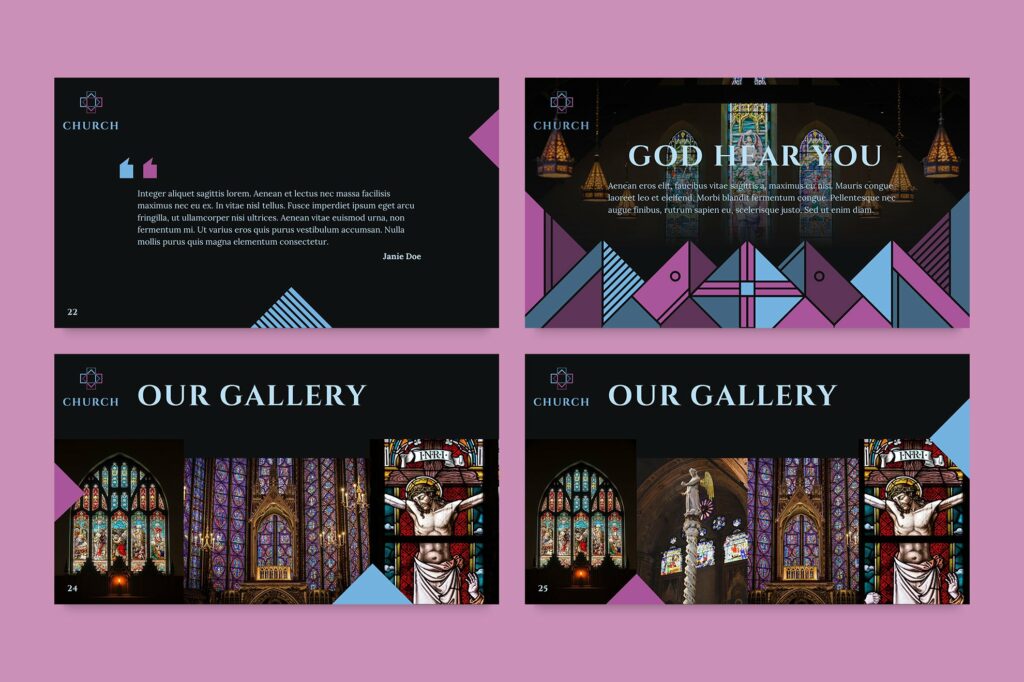 Presentation Church Template – MasterBundles