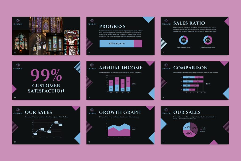 Presentation Church Template – MasterBundles