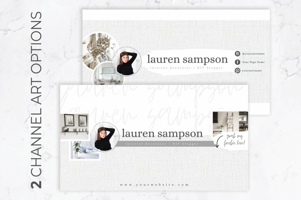 Youtube Channel Starter Kit for Canva – MasterBundles