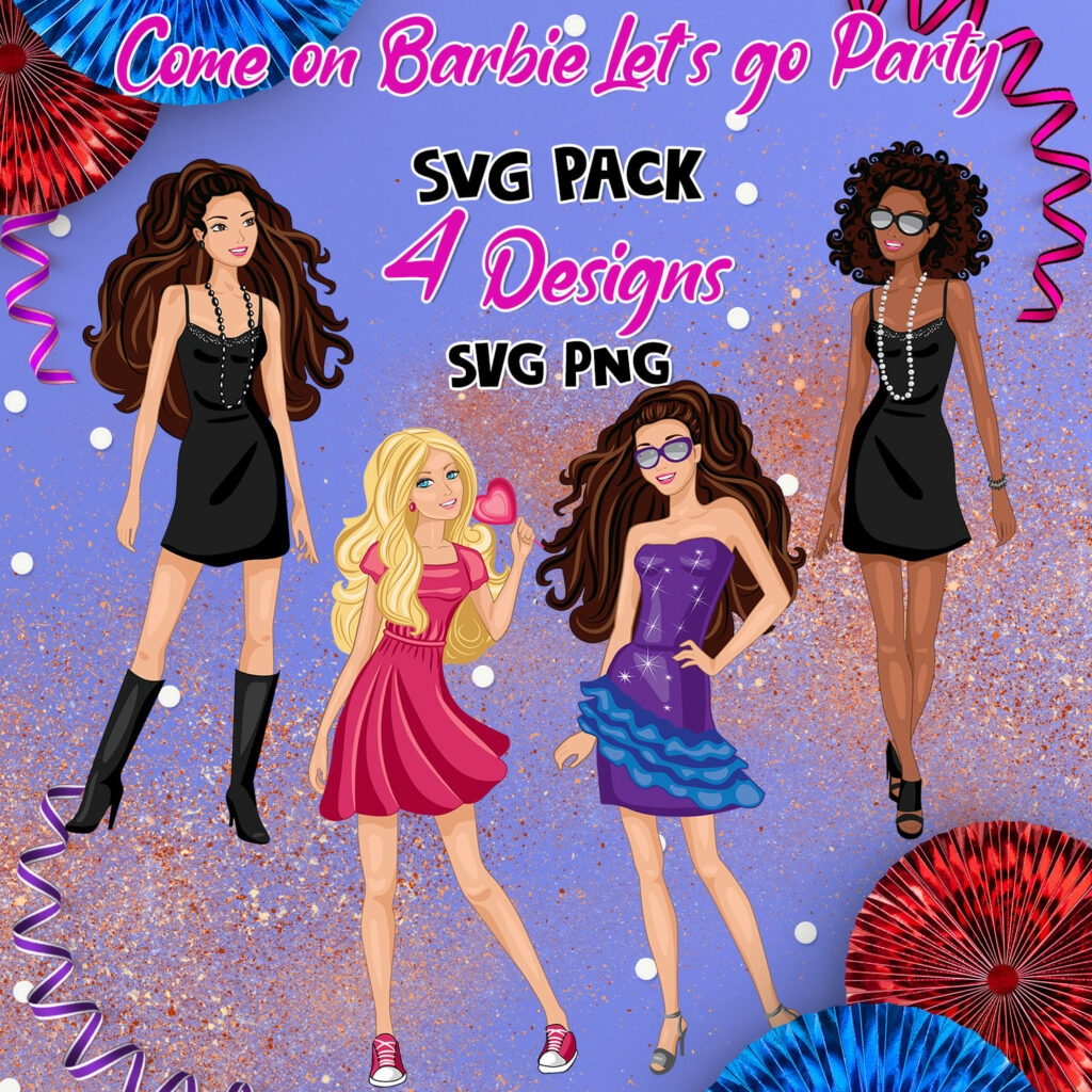 Barbie SVG Free – MasterBundles