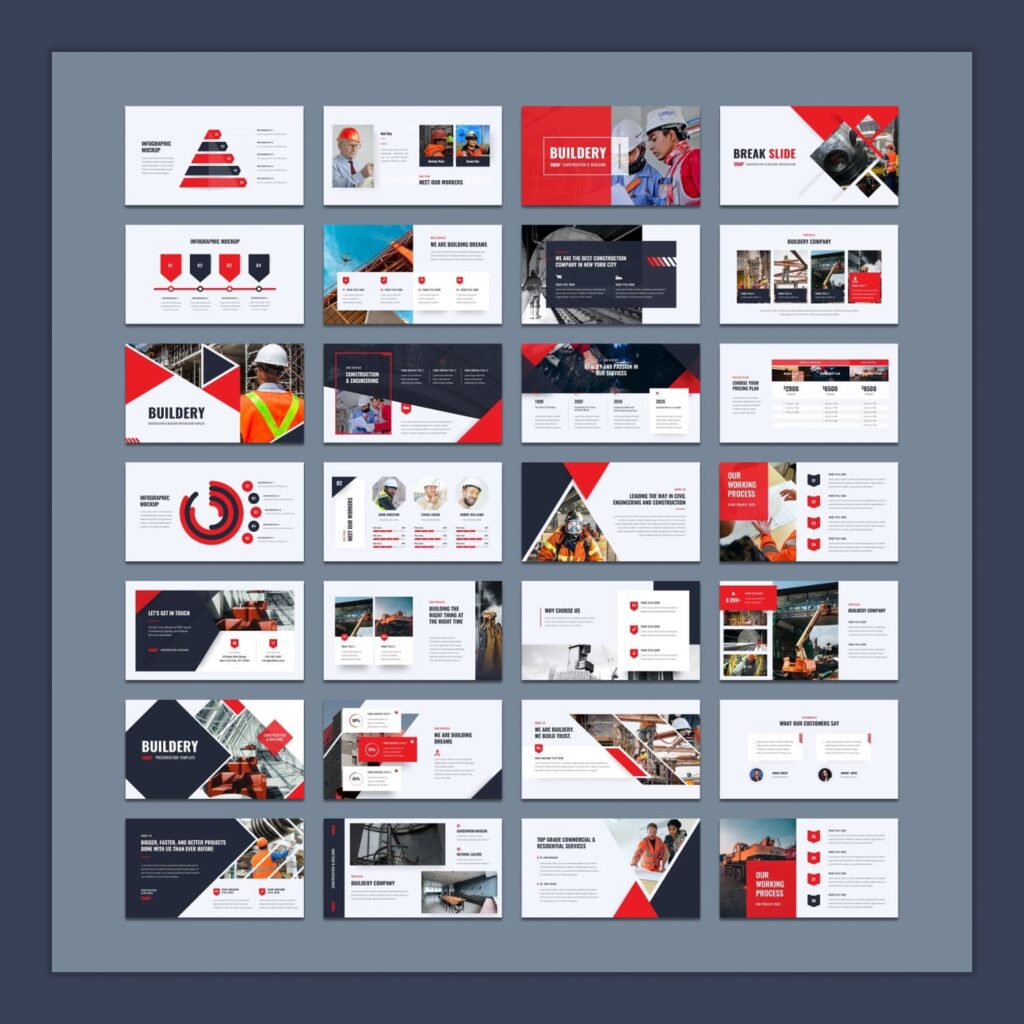 Construction and Building Template – MasterBundles