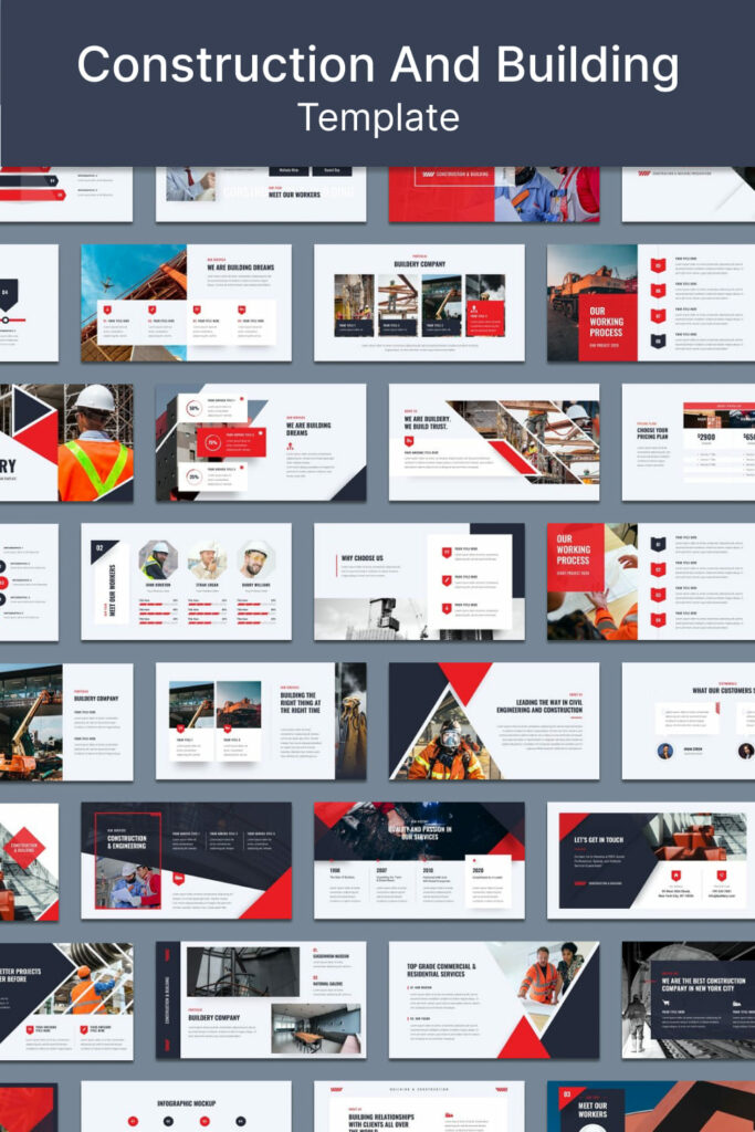 Construction and Building Template – MasterBundles