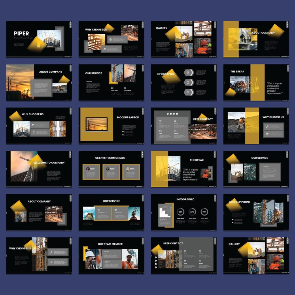 Construction Bundle Templates – MasterBundles