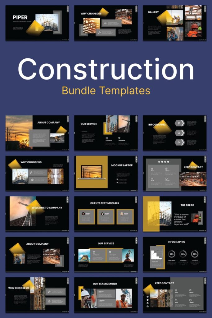 Construction Bundle Templates – MasterBundles