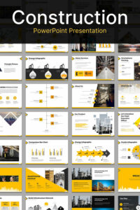 Construction PowerPoint Presentation 400 Slides – MasterBundles