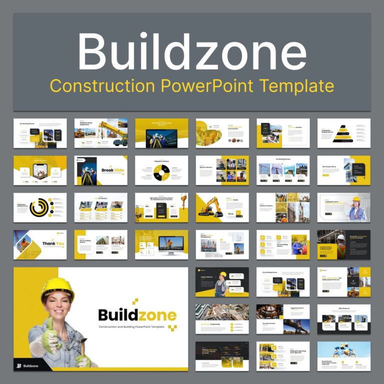 Construction PowerPoint Template – MasterBundles