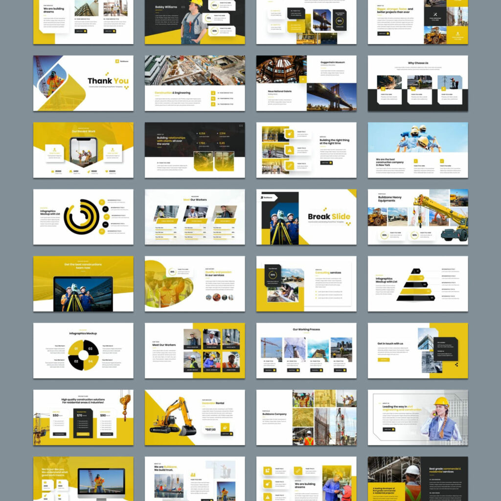 Construction PowerPoint Template – MasterBundles