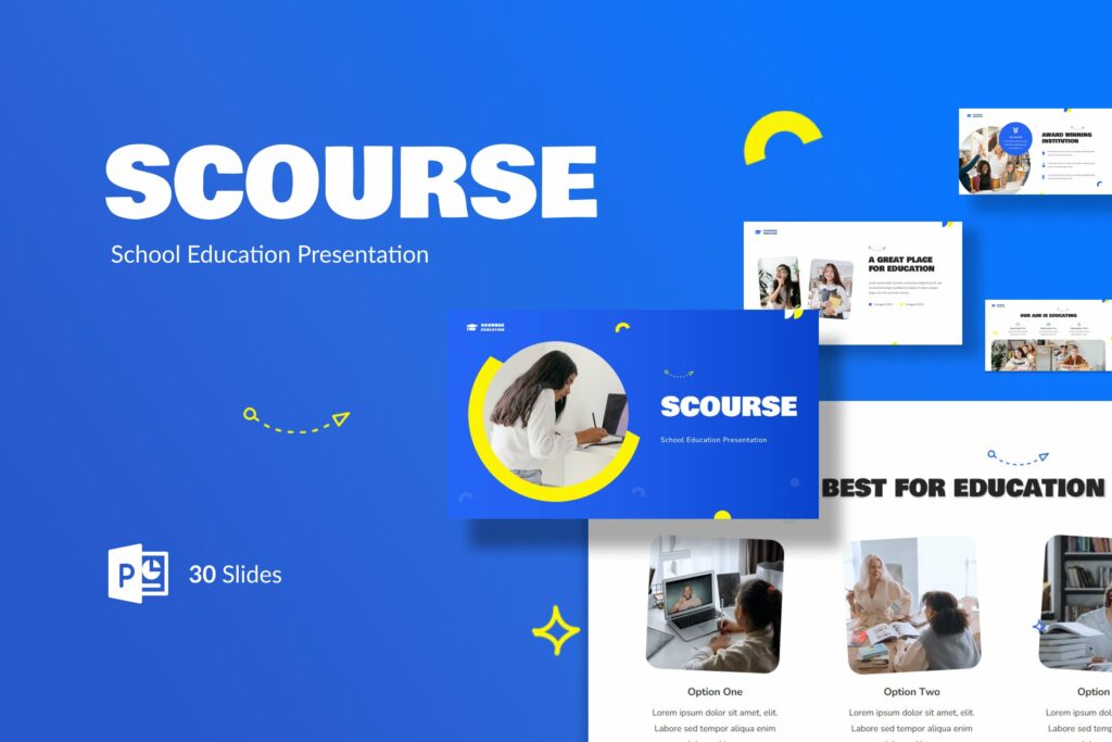 School Education PowerPoint – MasterBundles