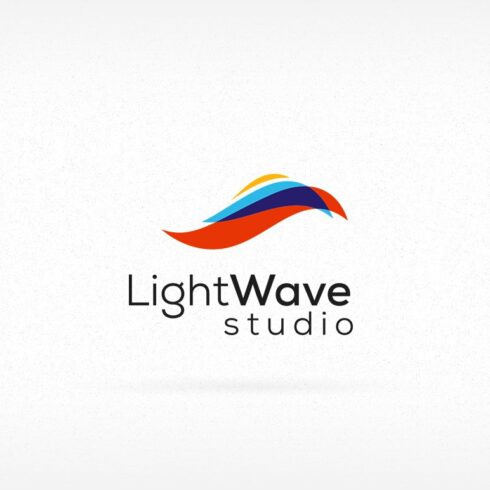 Light Wave Logo | MasterBundles