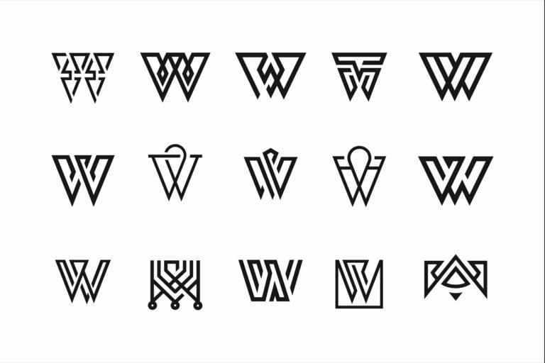 Letter W Logo Bundle – MasterBundles