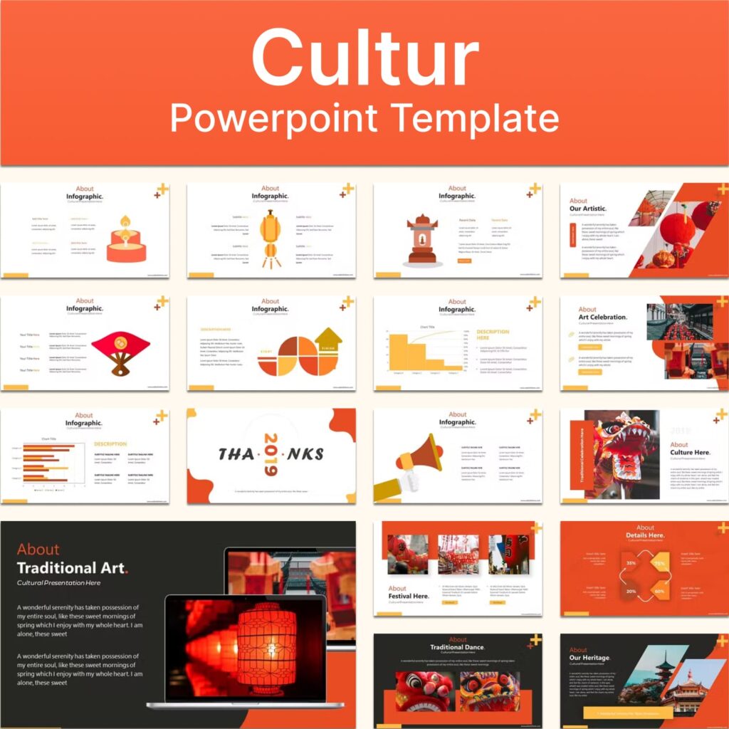 Cultur | Powerpoint Template – MasterBundles