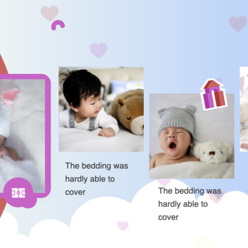 Cute Baby Google Slides Theme | Master Bundles