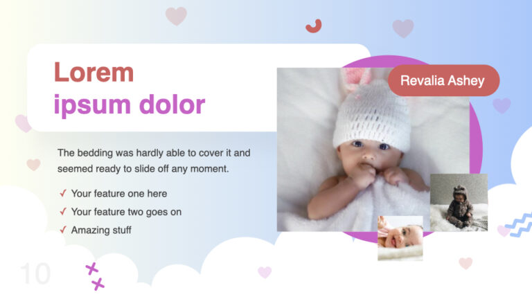 Cute Baby Google Slides Theme – MasterBundles