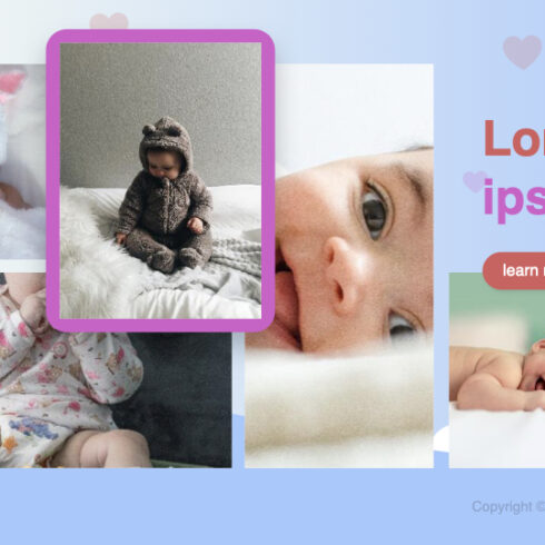 Cute Baby Google Slides Theme | Master Bundles