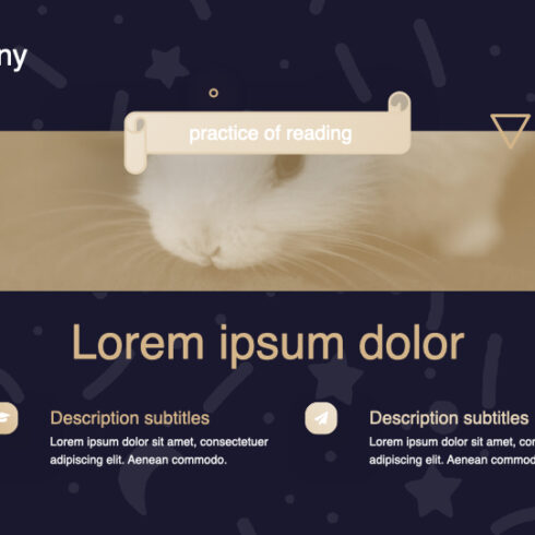 Cute Bunny Presentation Template | MasterBundles