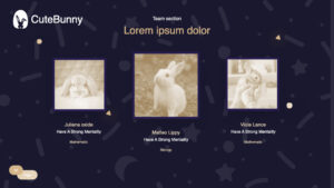 Cute Bunny Presentation Template – MasterBundles