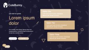 Cute Bunny Presentation Template – MasterBundles