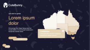 Cute Bunny Presentation Template – MasterBundles