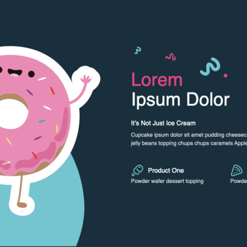 Cute Candy Presentation Template | Master Bundles