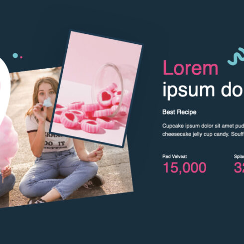 Cute Candy Presentation Template | Master Bundles