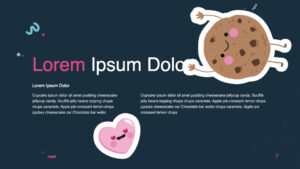 Cute Candy Presentation Template – MasterBundles