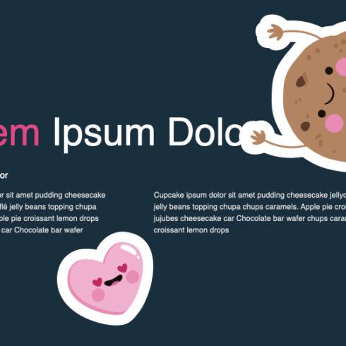 Cute Candy Presentation Template | Master Bundles