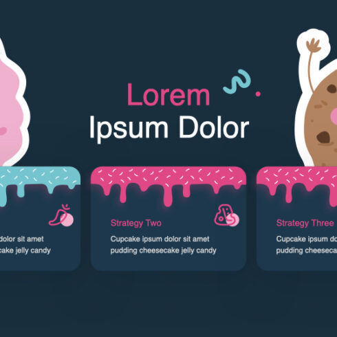 Cute Candy Presentation Template | Master Bundles