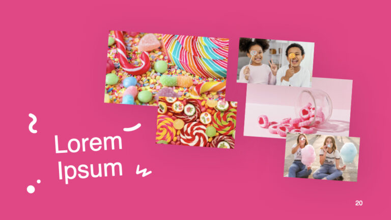 Cute Candy Presentation Template – MasterBundles