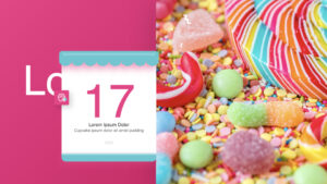 Cute Candy Presentation Template – MasterBundles