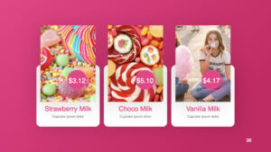 Cute Candy Presentation Template – MasterBundles