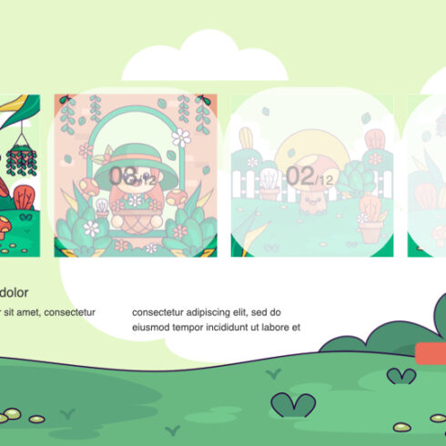 Cute Gardening Google Slides Theme | Master Bundles