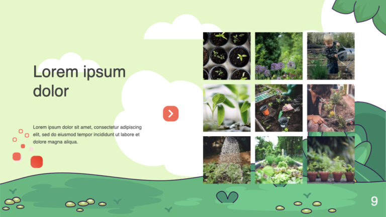 Cute Gardening Google Slides Theme – MasterBundles