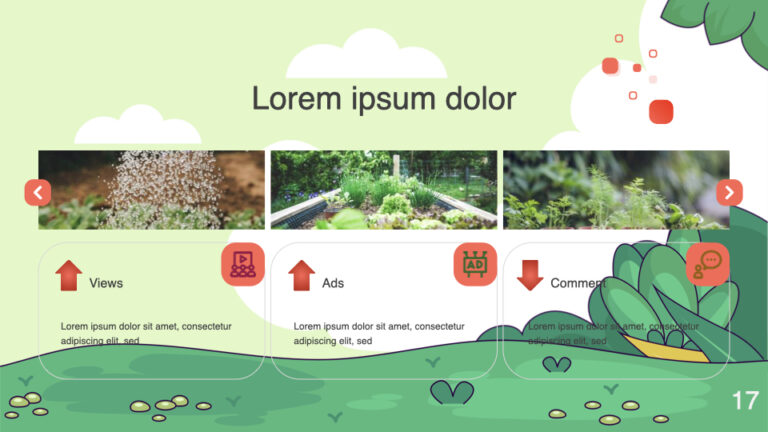 Cute Gardening Google Slides Theme – MasterBundles