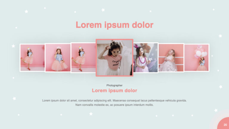Cute Little Princess Google Slides Theme – MasterBundles