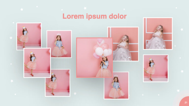 Cute Little Princess Google Slides Theme – MasterBundles