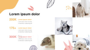 Cute Pets Powerpoint Template – MasterBundles