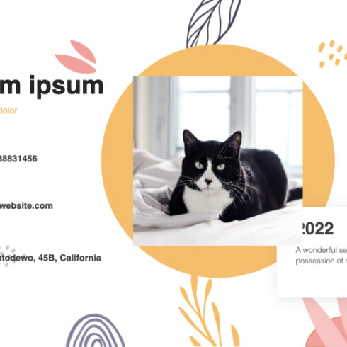 Cute Pets Powerpoint Template | Master Bundles