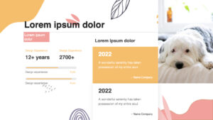 Cute Pets Powerpoint Template – MasterBundles