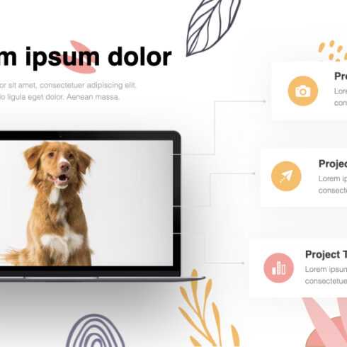 Cute Pets Powerpoint Template | Master Bundles
