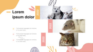 Cute Pets Powerpoint Template – MasterBundles