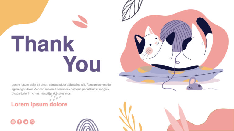 Cute Pets Powerpoint Template – MasterBundles