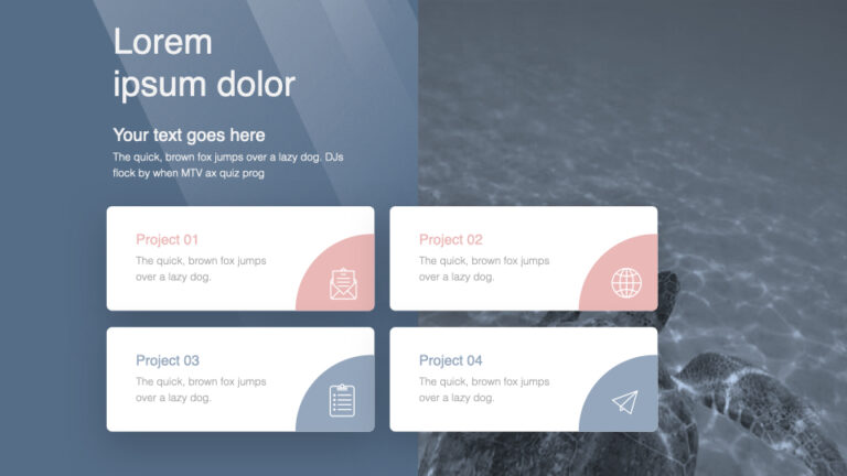 Cute Undersea Keynote Template – MasterBundles