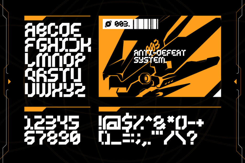 CYKLONE - Futuristic Display Font - MasterBundles