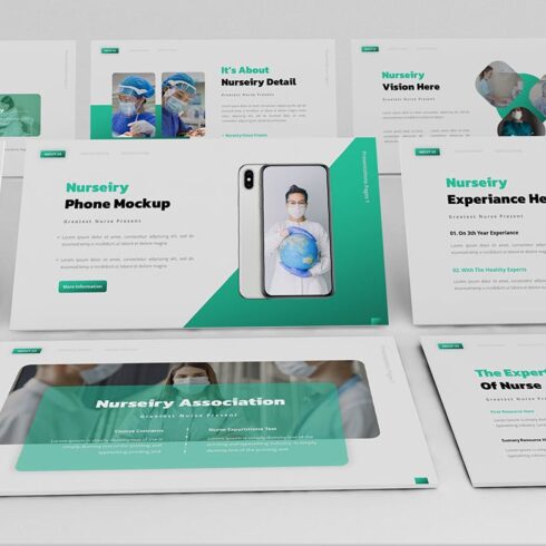 Nurseiry Powerpoint Presentation Template | Master Bundles