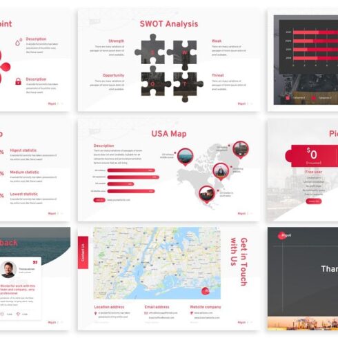 Rigoli - Oil Refinery Powerpoint Template | Master Bundles