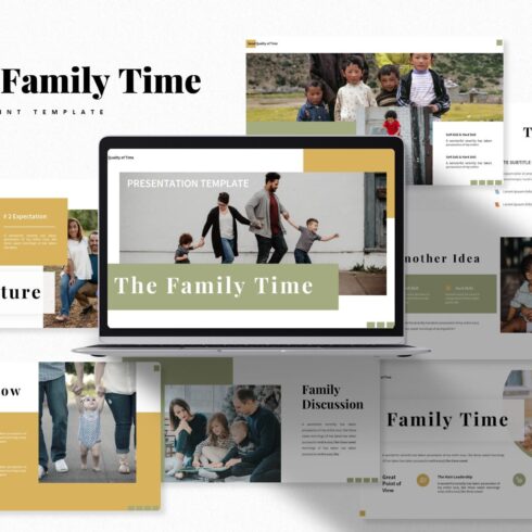 The Family Time Powerpoint Template | Master Bundles