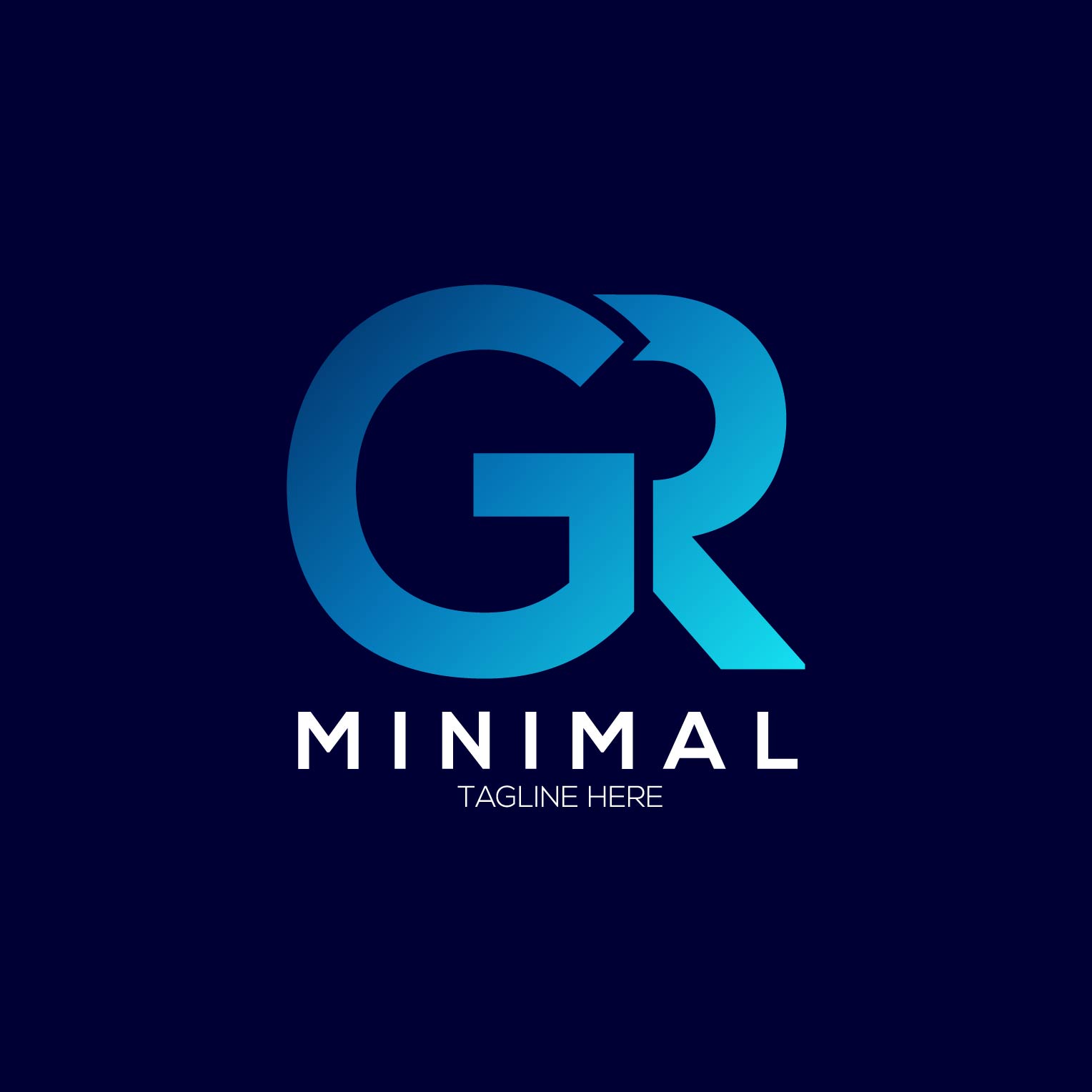 Letter Gr Icon Logo - MasterBundles