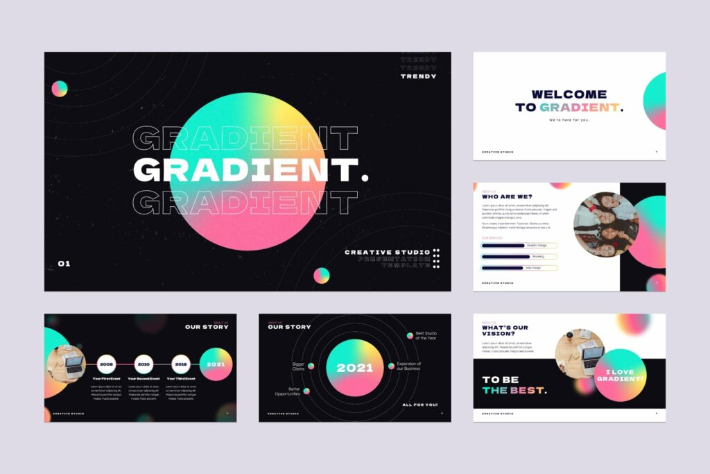 Animated Creative Studio Template – MasterBundles