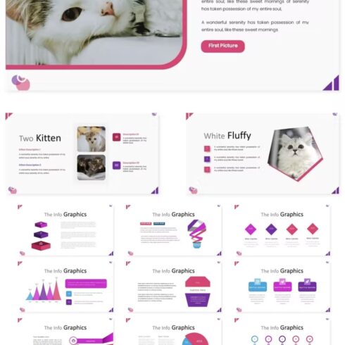 Dream Cat - Powerpoint Template | Master Bundles